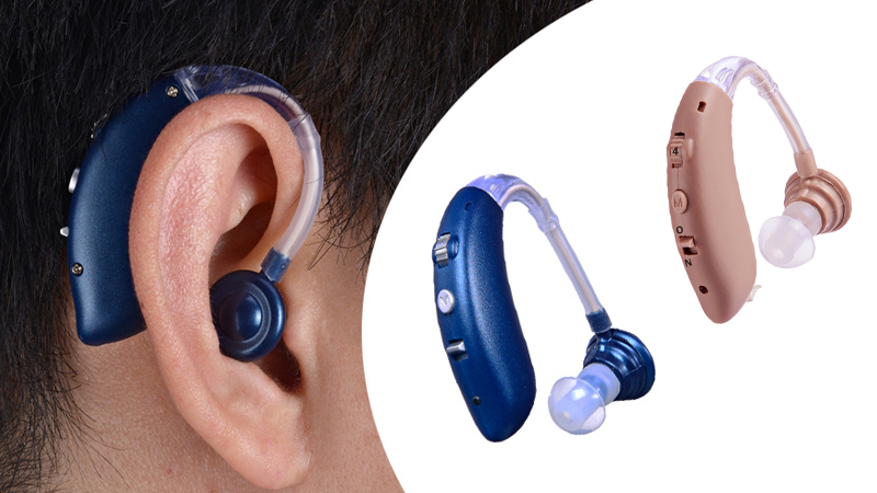 BTE Bluetooth Hearing Aids With Rechargeable Batteries, Hearing Aids ...