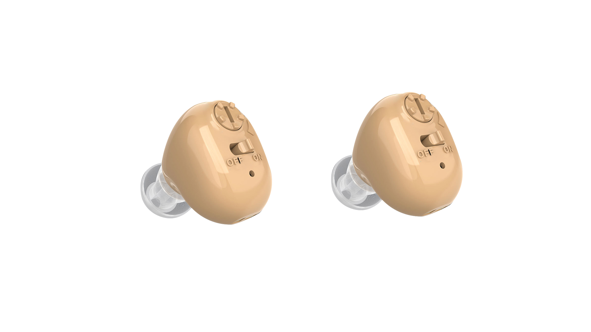 In The Ear Hearing Aids With Rechargeable Batteries - Earsmate