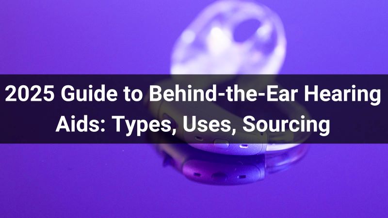 2025 Guide to Behind-the-Ear Hearing Aids: Types, Uses, Sourcing - Earmate