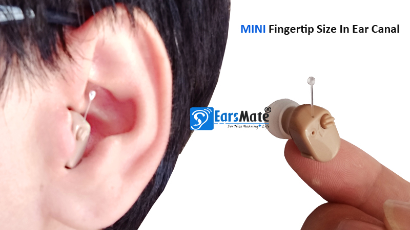 Mini Finger Size Invisible In The Ear Hearing Aids Axon K188 - Earsmate