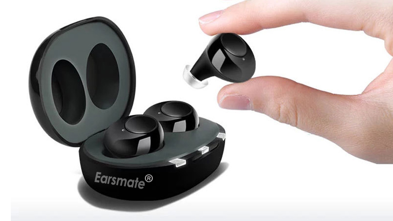 New Bluetooth Style Mini In Ear Rechargeable Hearing Aids - Earsmate