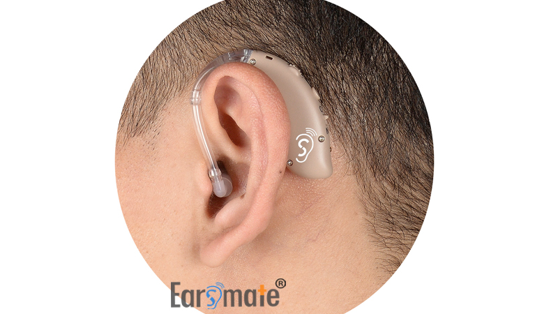 New Sound Tube Rechargeable Open Fit Behind The Ear BTE Hearing Aids ...